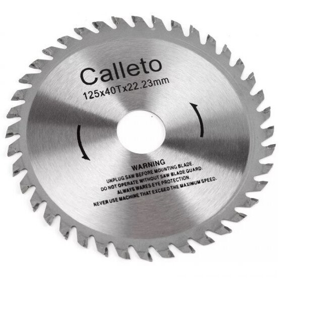 Disc de taiat lemn, Flinke, Otel, Disc ferastrau circular, 125 mm ...