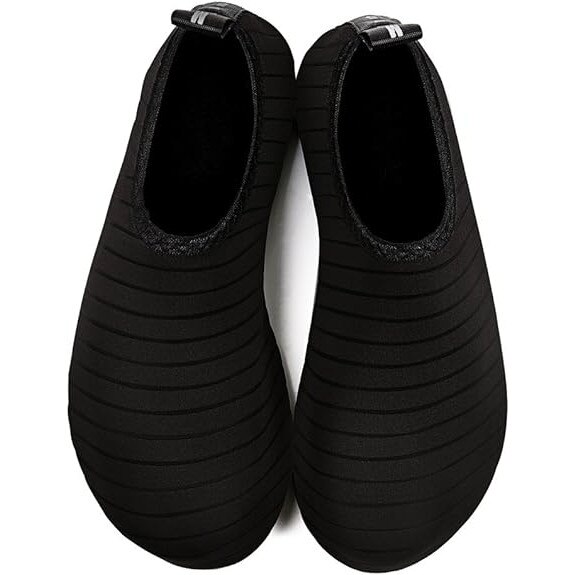 Papuci pentru apa, negri cu dungi, cu uscare rapida, marimea 38-39 ...