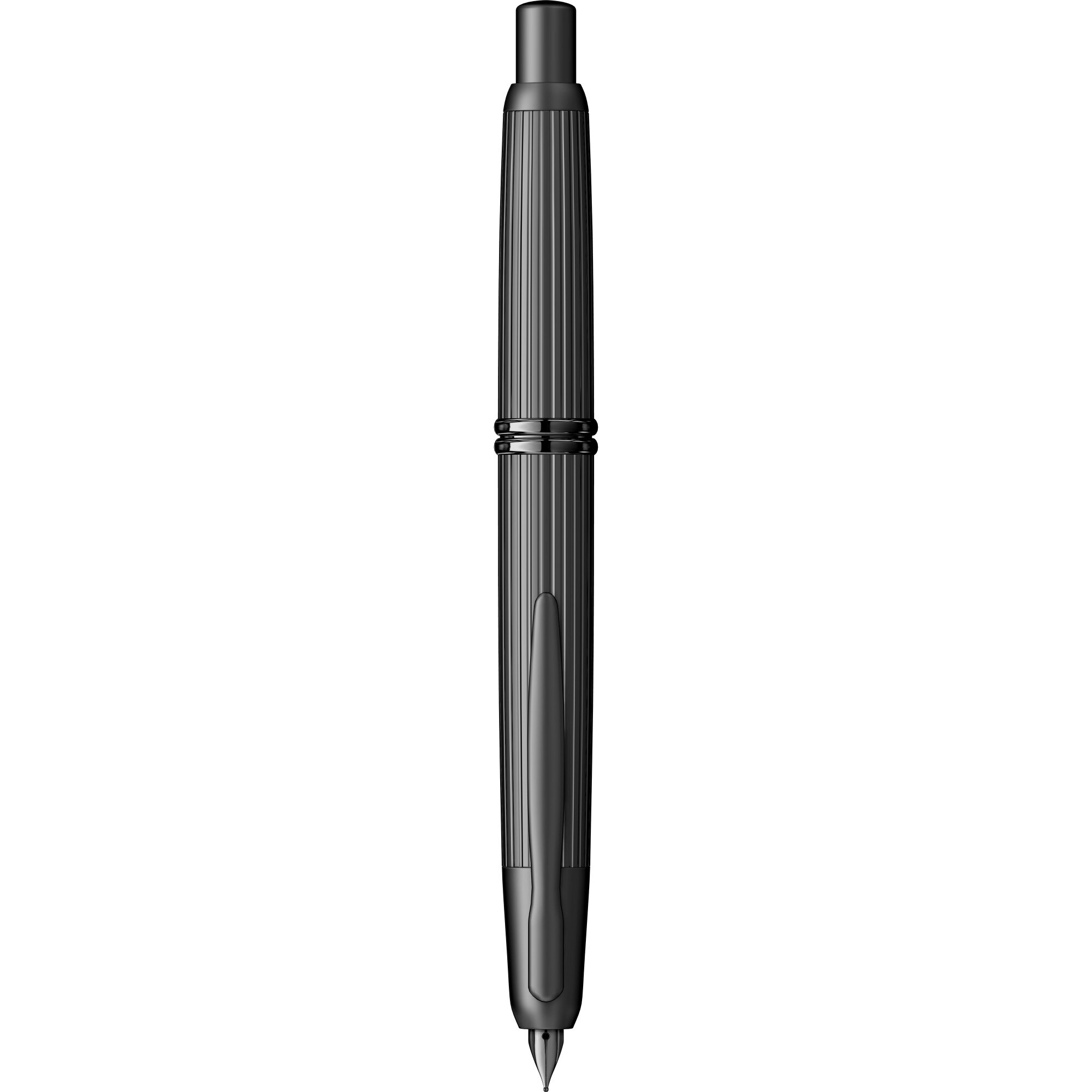 Stilou Pilot Capless Stripe Matte Black RHT, penita 18K - eMAG.ro