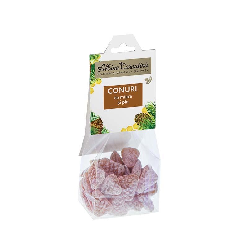 Conuri cu Miere si Pin Apicola 100gr - eMAG.ro