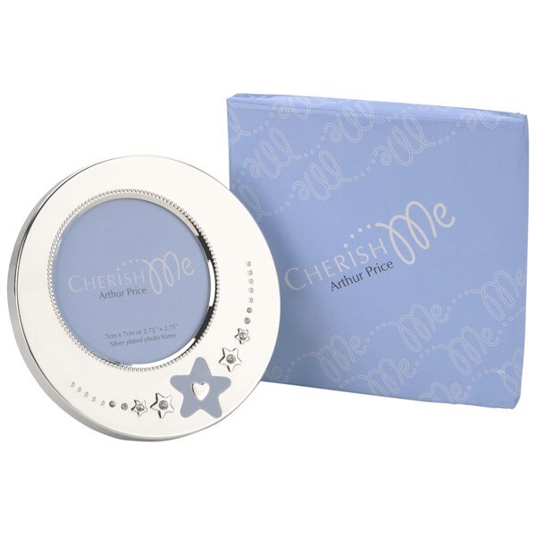 Rama foto copii argintata, Rotunda - Cherish Boys - eMAG.ro