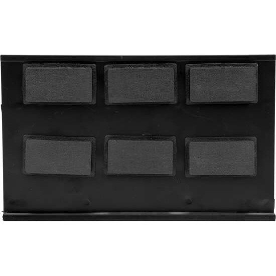 Set 4 rafturi magnetice pentru scule Yato, Negru - eMAG.ro