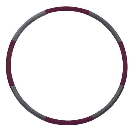 Cerc gimnastica, Cozevdnt, Inox/Spuma, Negru/Gri - eMAG.ro