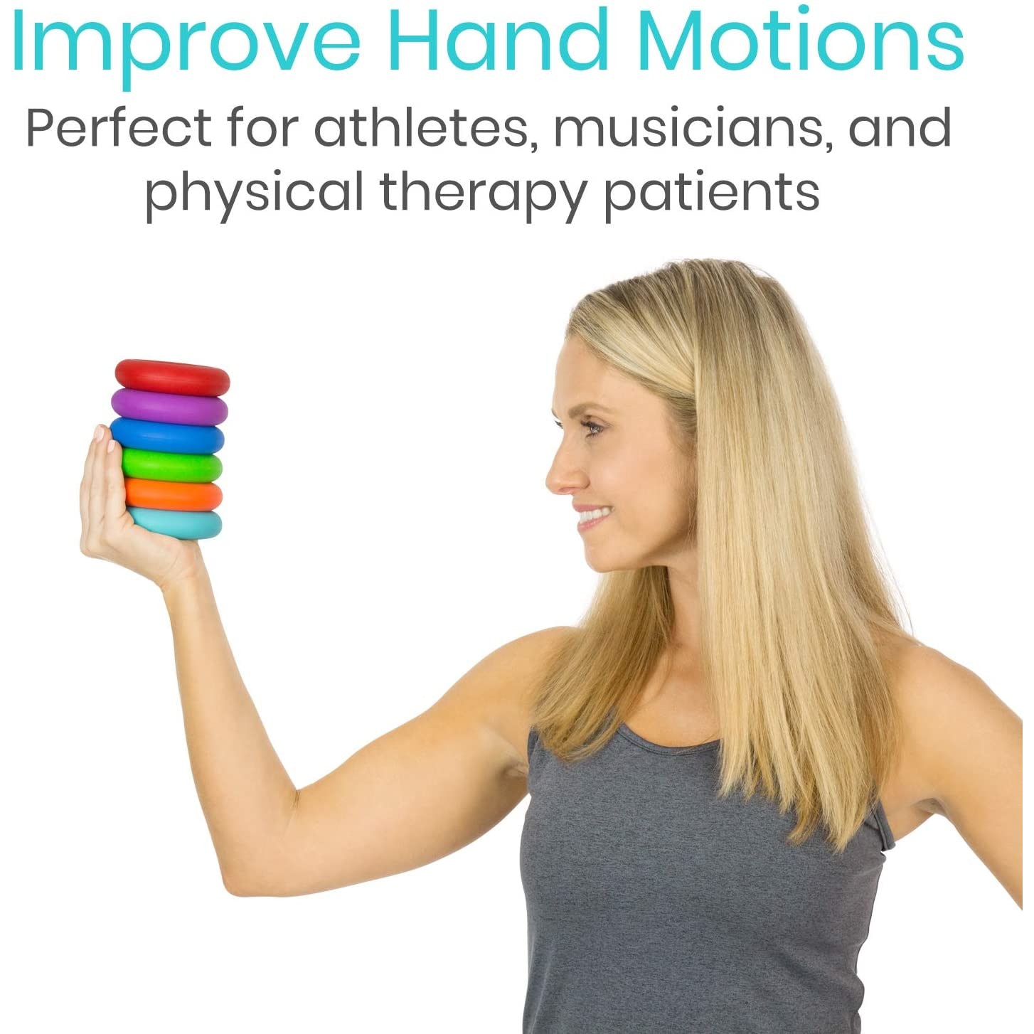 Cerc flexor pentru antebrat Cozevdnt, Silicon, Verde - eMAG.ro