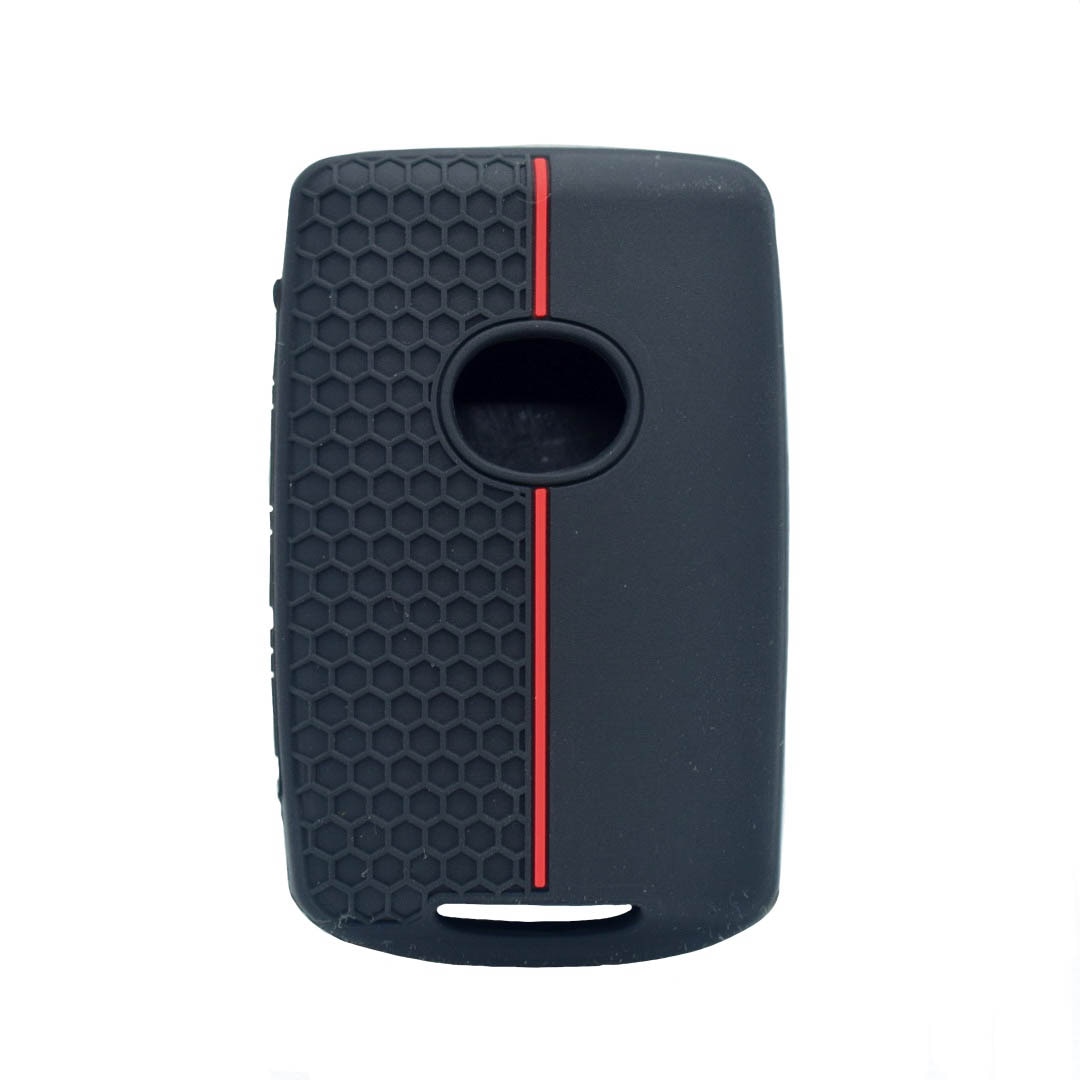 Husa cheie auto Mazda, AUTOTOB®, negru/rosu - eMAG.ro