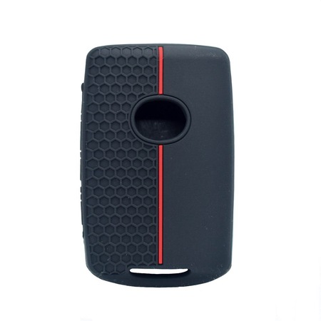 Husa cheie auto Mazda, AUTOTOB®, negru/rosu - eMAG.ro
