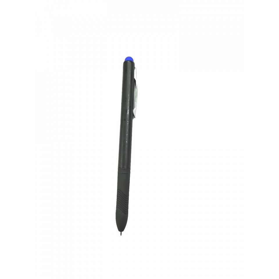 Stylus pen cu pix, model Easy Grip, din material plastic, Negru - eMAG.ro