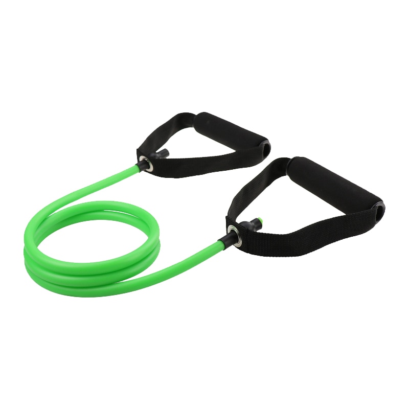 Banda elastica fitness cu maner, Cozevdnt, Negru/Verde - eMAG.ro