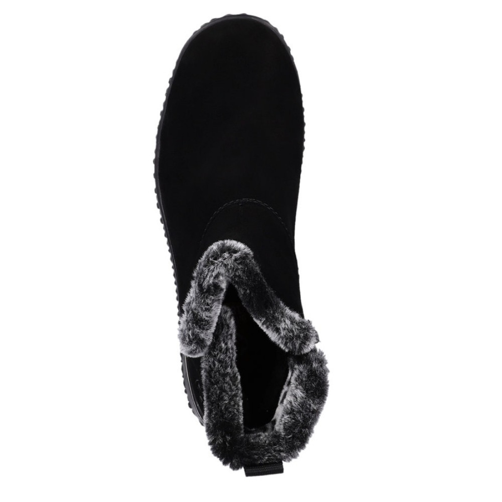 Botine scurte dama, Rieker, Piele naturala, Negru - eMAG.ro