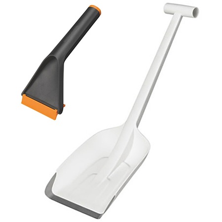 Pachet Fiskars Lopata pentru dezapezit Snow Xpert + Racleta pentru ...