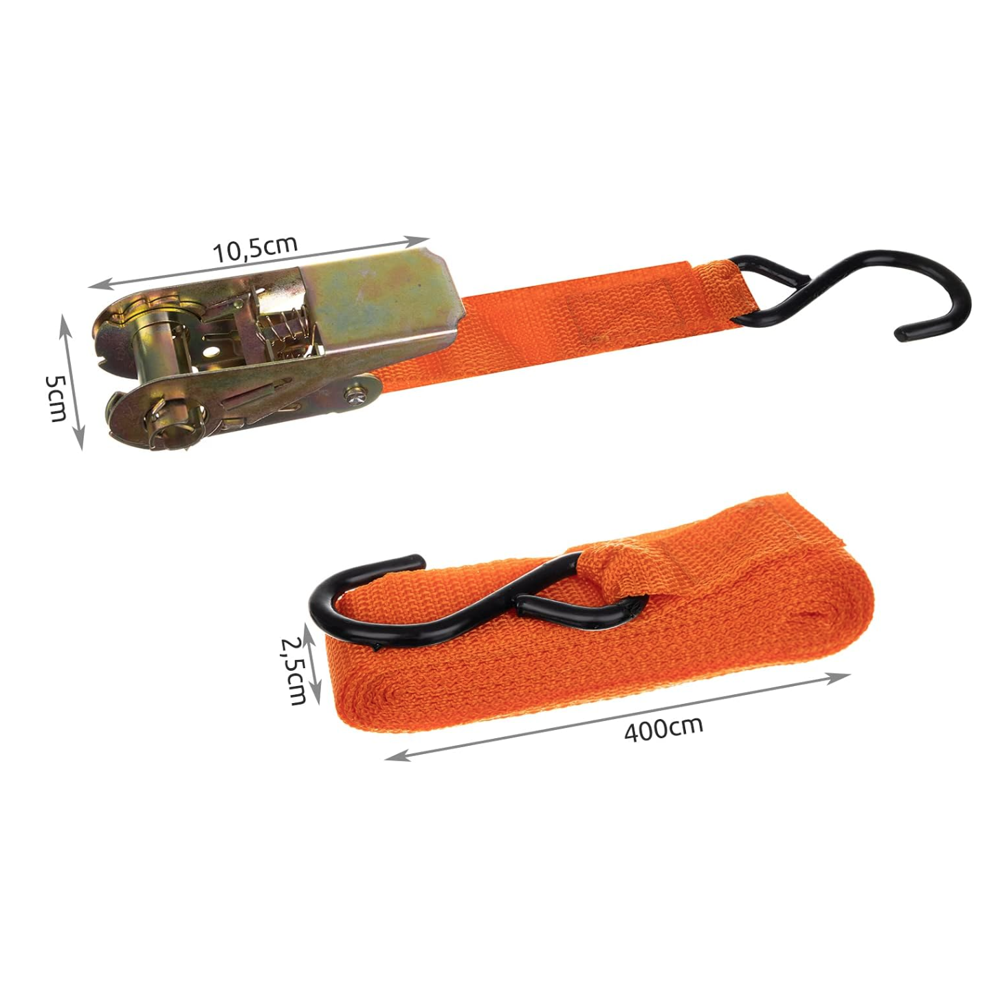 Set 4 chingi ancorare cu clichet 25 mm max 600 kg - eMAG.ro