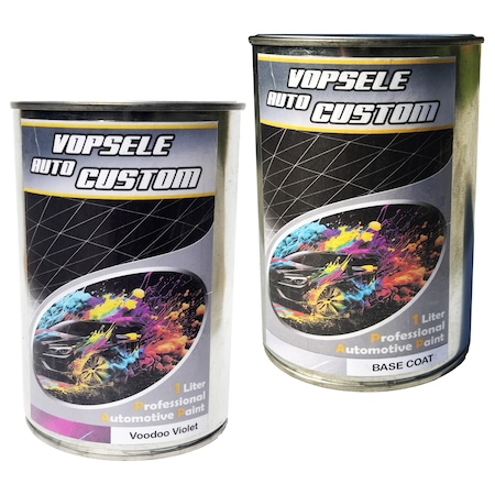 Kit vopsea auto Voodoo Violet Candy, 2L - eMAG.ro