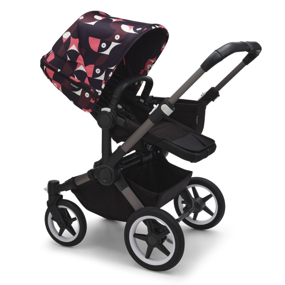 Bugaboo Donkey 5 Animal Explorer Pink/Red babakocsi előtető - eMAG.hu