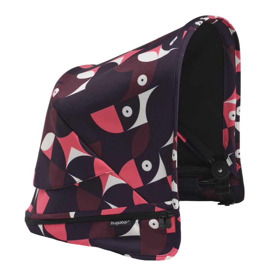 Bugaboo Donkey 5 Animal Explorer Pink/Red babakocsi előtető - eMAG.hu