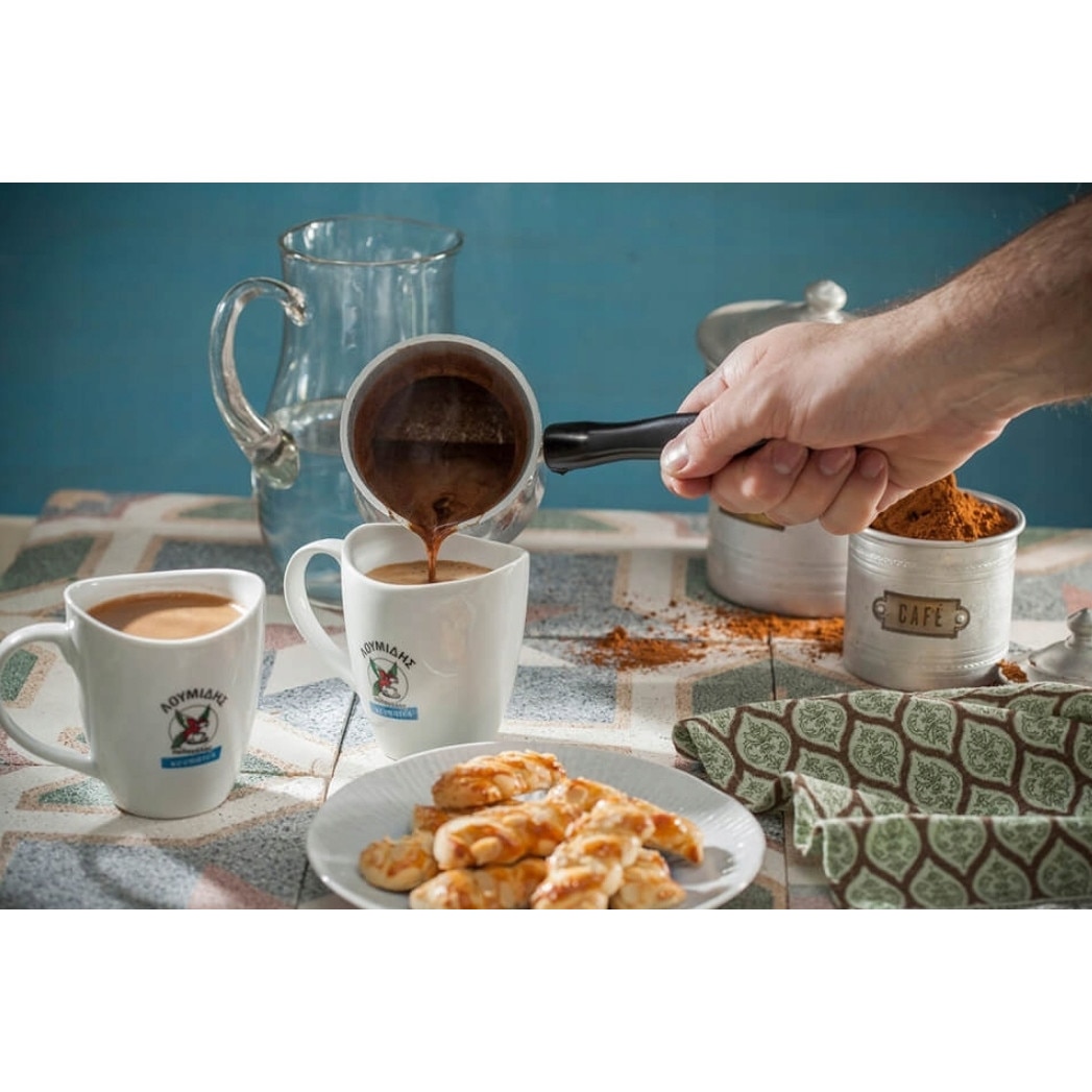 Cafea greceasca macinata, Loumidis PAPAGALOS, 200 g - eMAG.ro