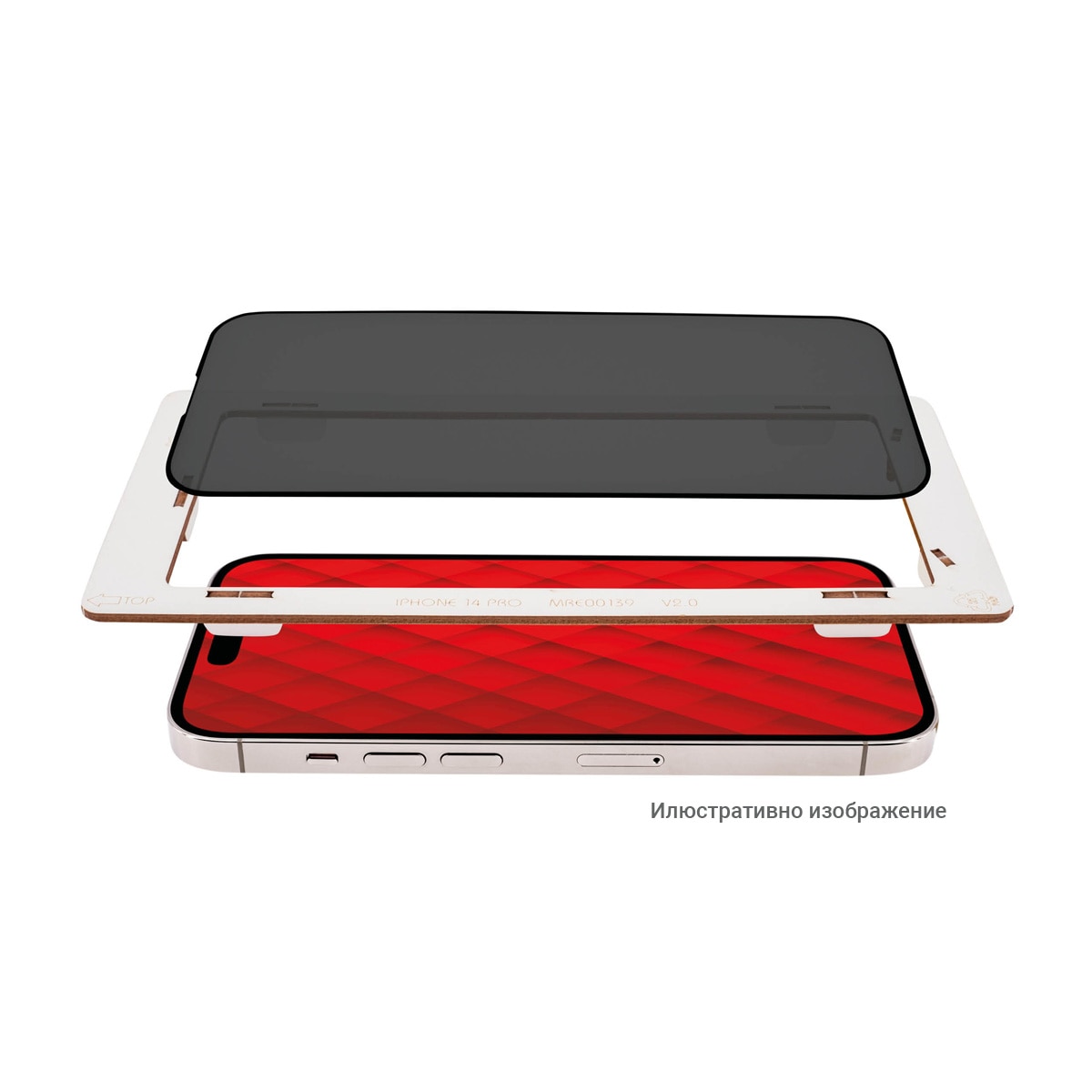 Стъклен протектор за екран Displex Real Glass Full Cover 3D, за iPhone ...