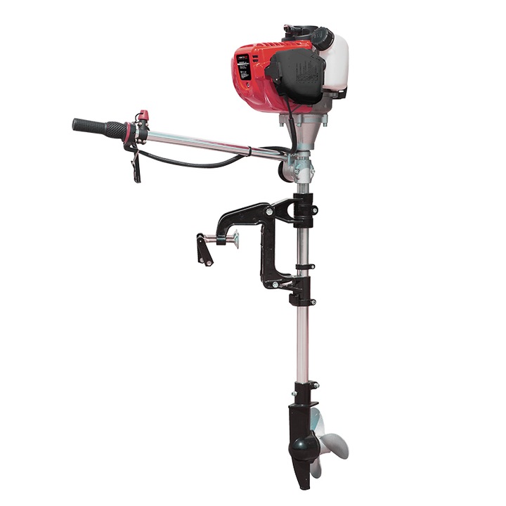 Motor barca pe benzina KUMATSUGEN, 1.5Hp, 4 timpi, racire cu aer, 37 ...