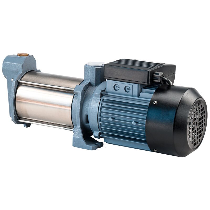 Pompa multietajata, Nakayama Pro, Inox, 950W, 52m, 6600L/H, Albastru ...