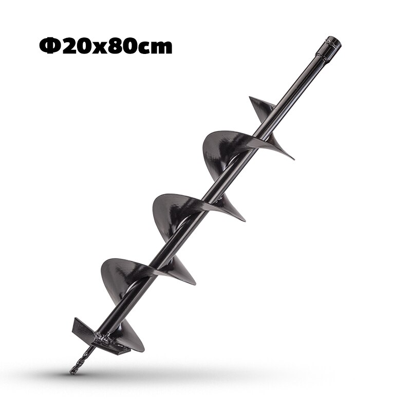 Burghiu cu diametrul de 200 mm, lungime 80 cm - eMAG.ro