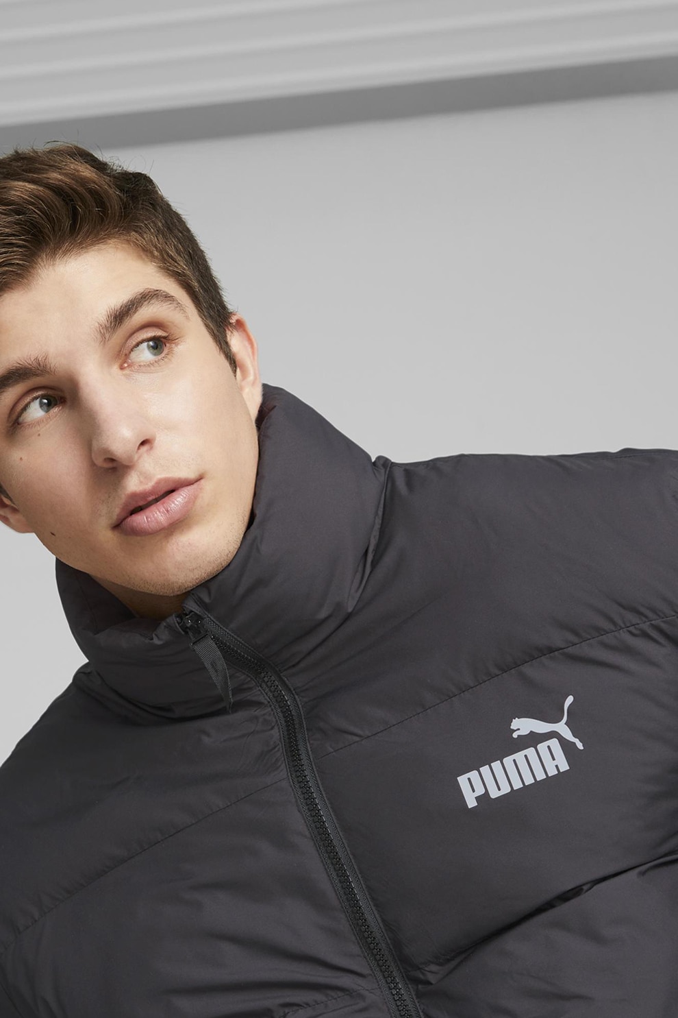 Puma, Geaca cu vatelina Essential, Negru, XXL - eMAG.ro