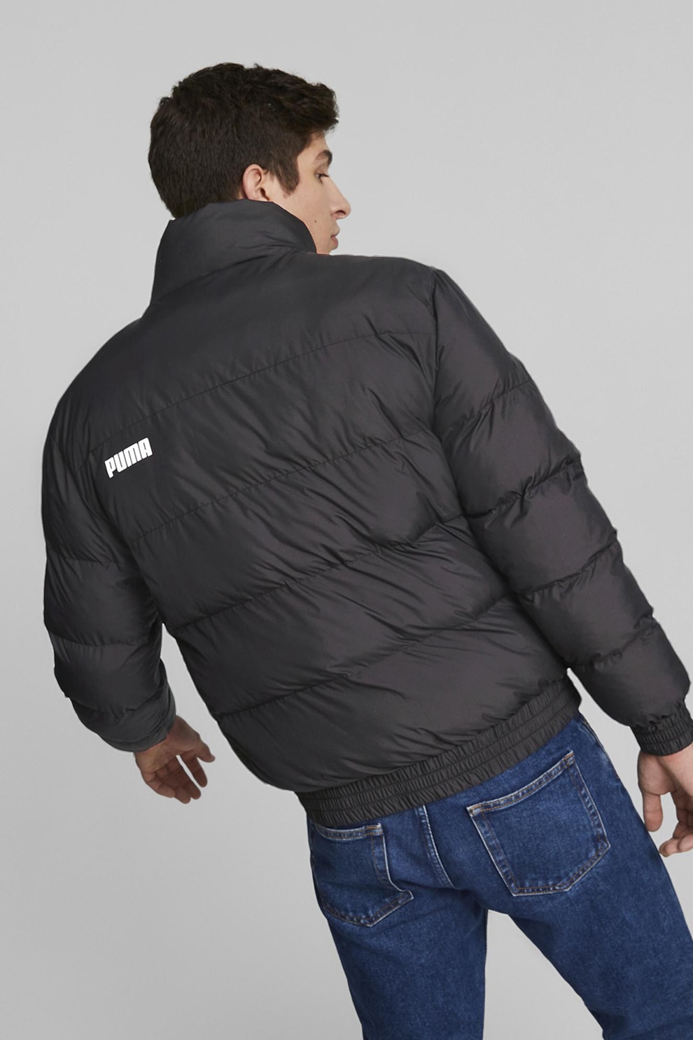 Puma, Geaca cu vatelina Essential, Negru, XXL - eMAG.ro