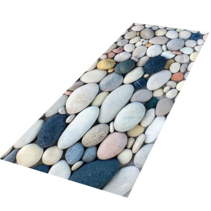 Covor pentru bucatarie, pentru camera, Roneberg, MODERN 3D STONE ...