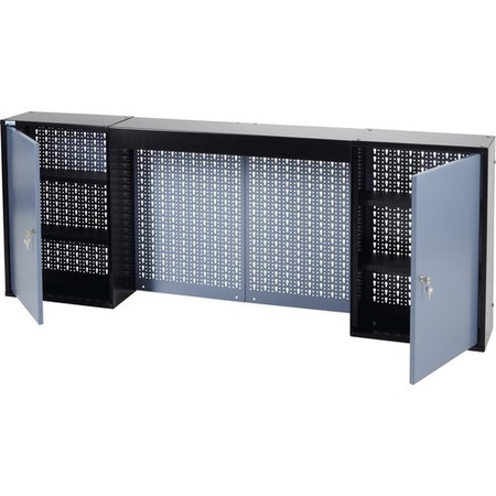 Dulap suspendat Küpper 1600x600x190 mm, cu 2 usi, 4 polite si panou ...