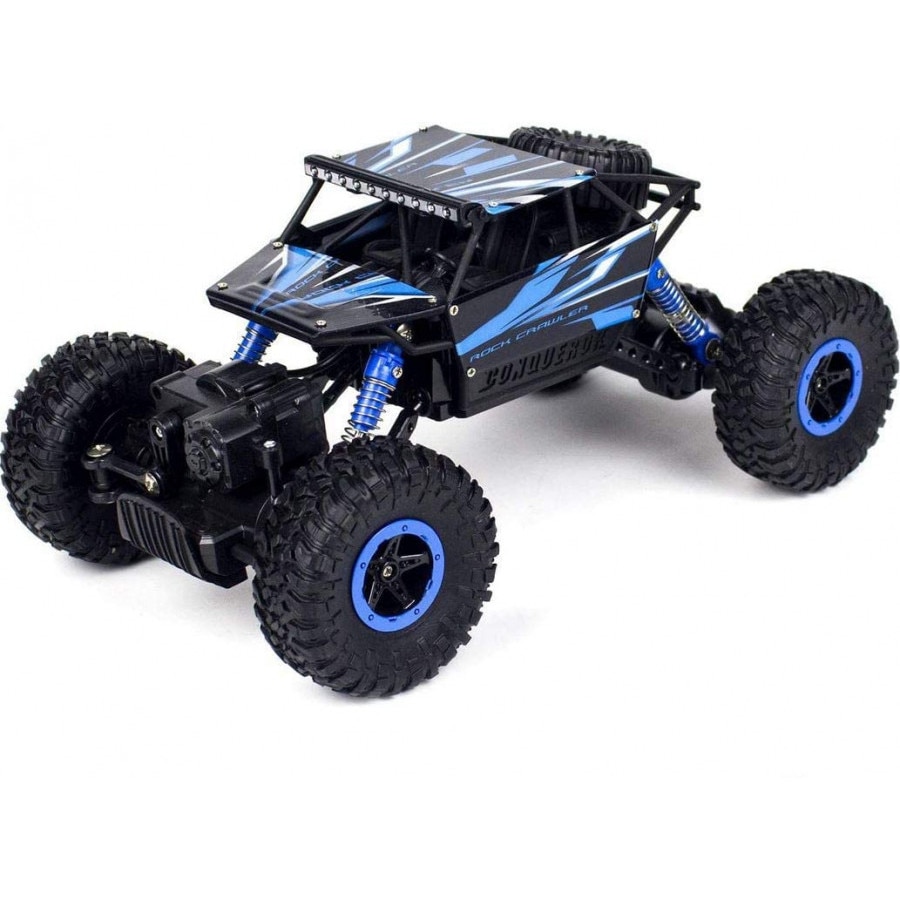 Rock Crawler 4WD 1:18 RTR 2,4 GHz távirányítóval - kék - eMAG.hu