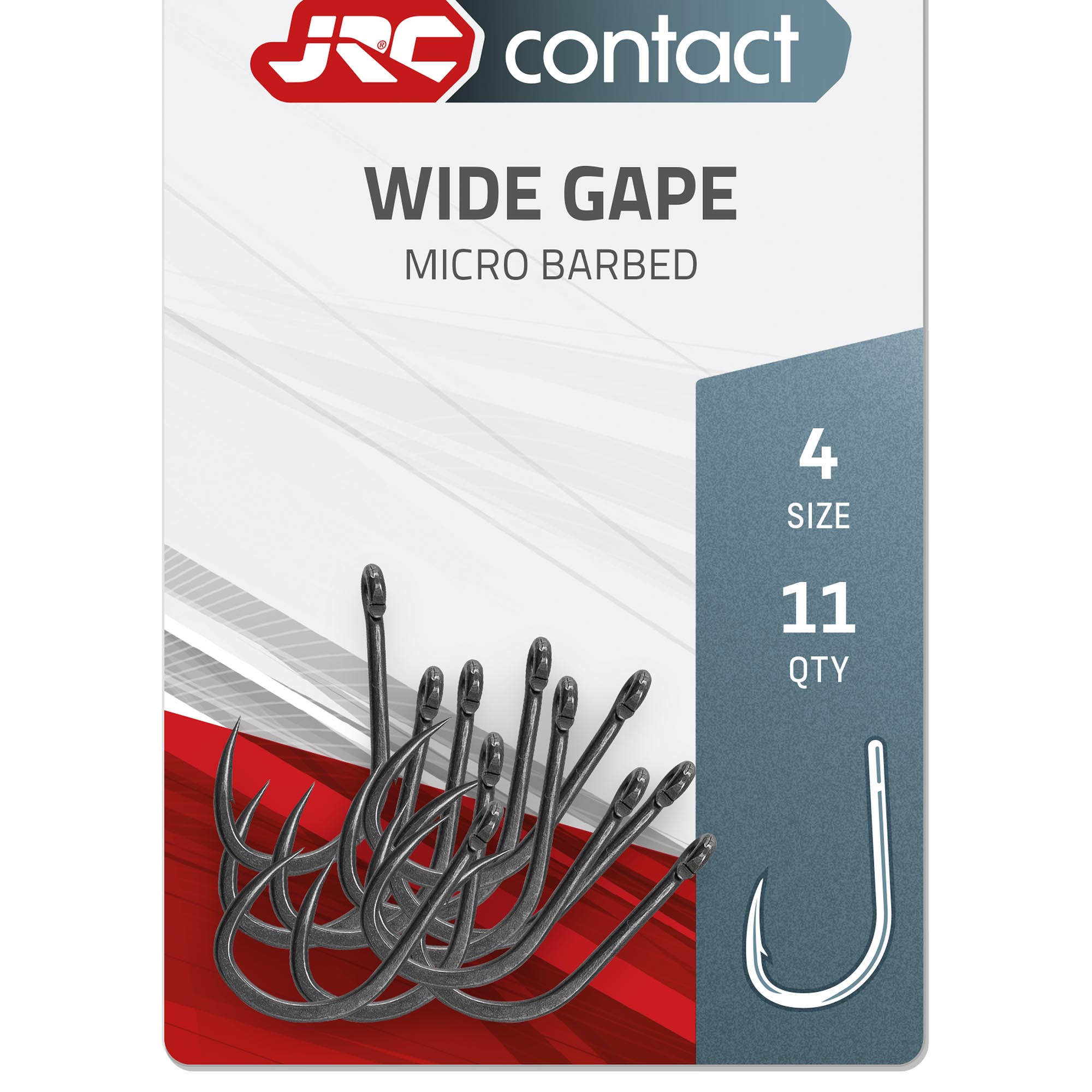 Carlige de Pescuit, JRC, Wide Gape Hooks, 11 Buc, Marime 6 - eMAG.ro