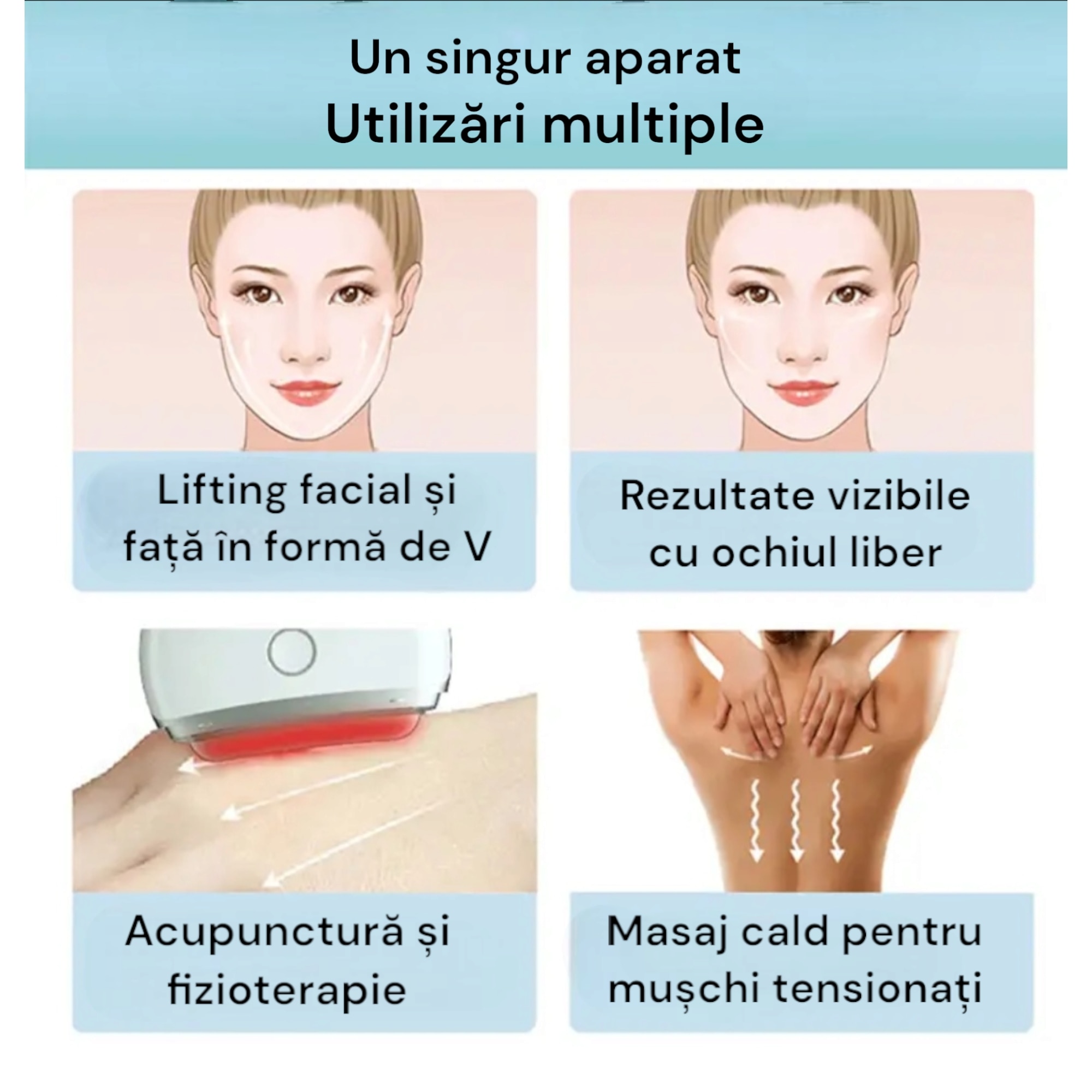 Уред за красота за лифтинг лимфен дренаж избледняване на бръчки естествено производство на
