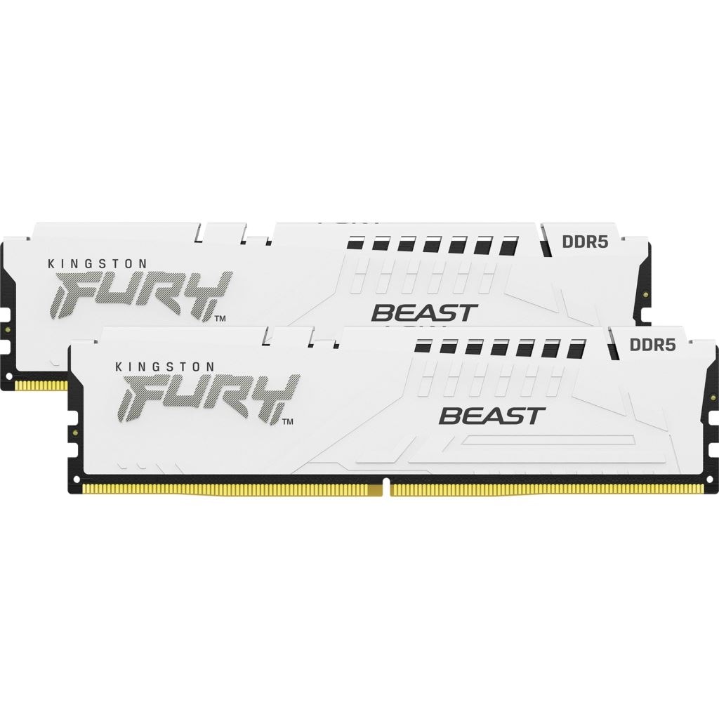 64GB 6000MHz DDR5 RAM Kingston Fury Beast CL36 (2x32GB) (KF560C36BWEK2-64) (KF560C36BWEK2-64 ...