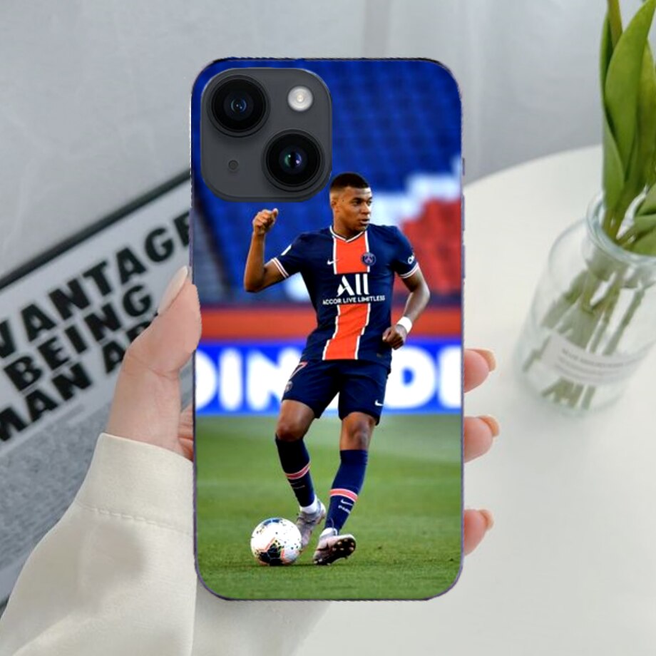 Husa pentru Apple iPhone 13 Mini din Silicon model Kylian Mbappe - 5 ...