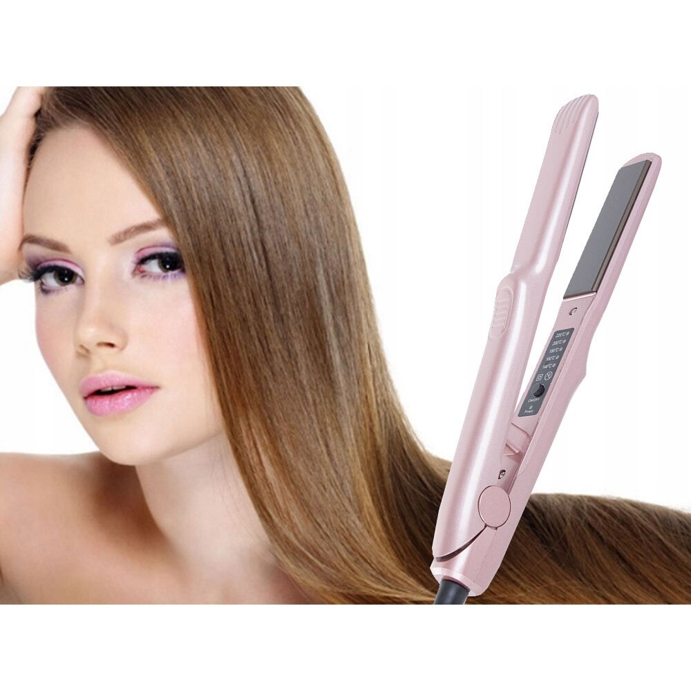 Placa de indreptat parul, Invelis ceramic, Incalzire rapida, 5 trepte ...