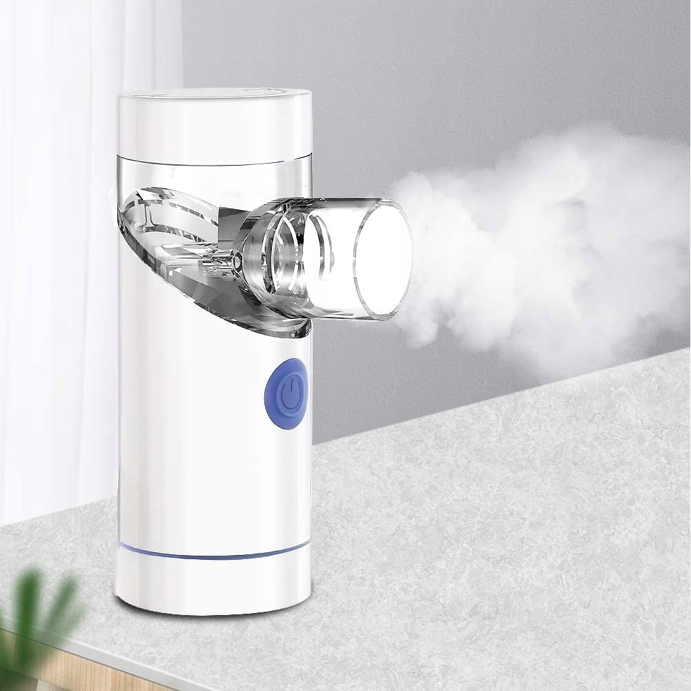 Nebulizator/inhalator cu ultrasunete, Alb - eMAG.ro
