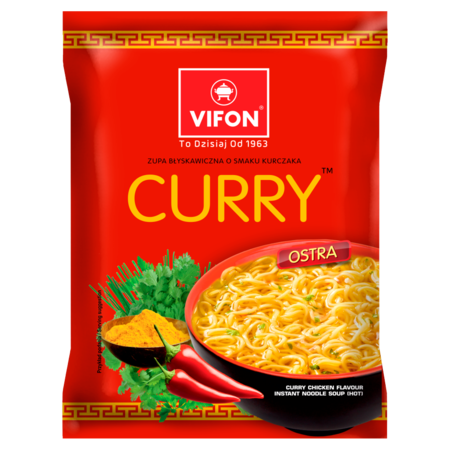 Supa instant cu aroma de pui curry, Vifon, 70 g - eMAG.ro