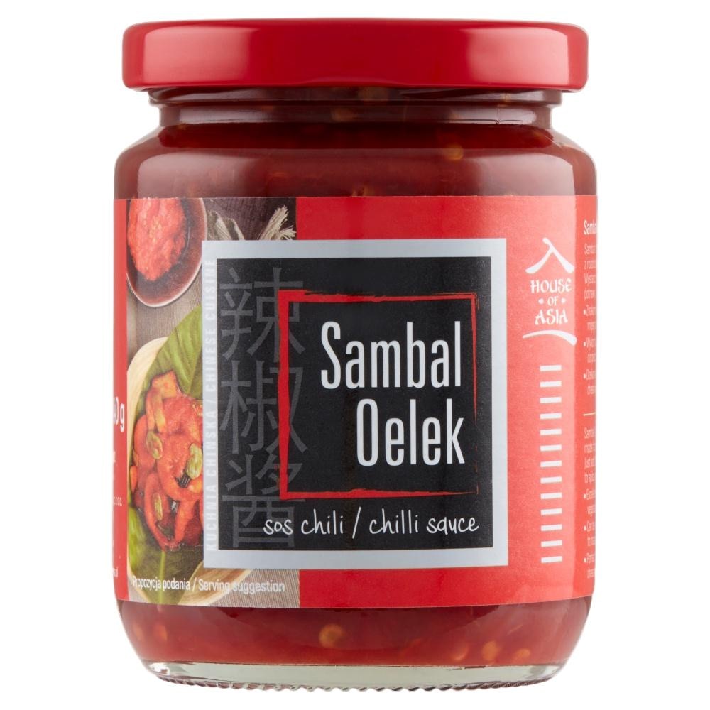 Sos sambal oelek, House Of Asia, 240 g - eMAG.ro
