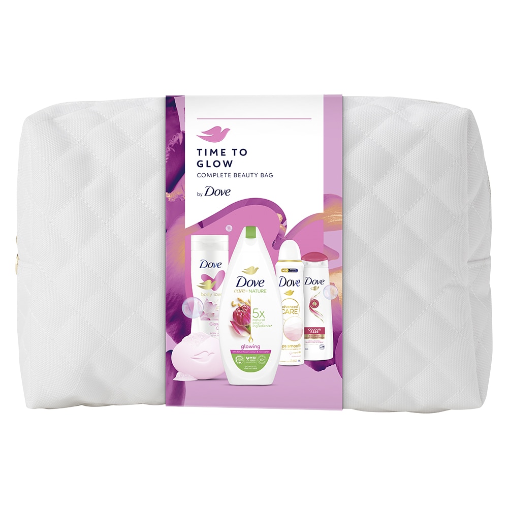 Set Dove: Gel de dus Dove Glowing, 225 ml + deodorant Dove Calming ...