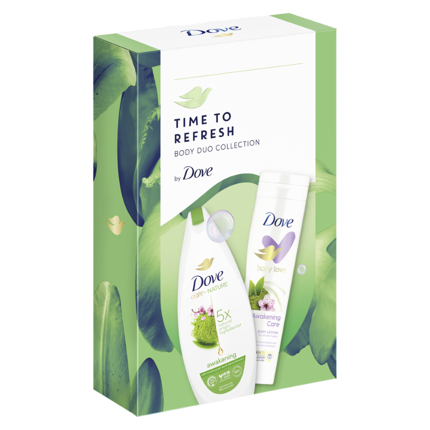 Set cadou Dove: Gel de dus Dove Awakening, 225 ml + lotiune de corp ...