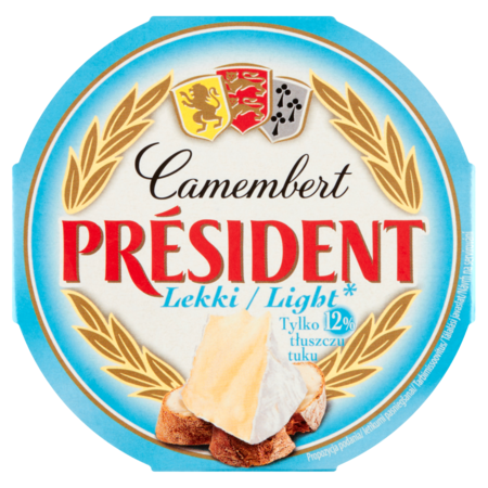 Branza President Camembert Light, 120 G - eMAG.ro