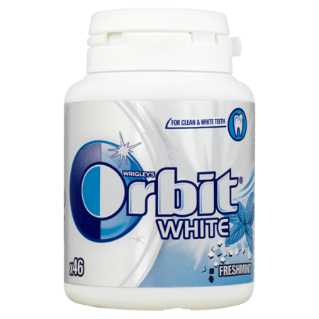 Guma de mestecat fara zahar, ORBIT, Multicolor, 64g - eMAG.ro
