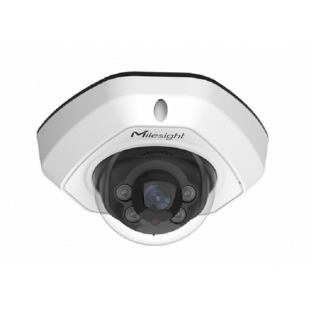 Camera IP Mini Dome MILESIGHT TECHNOLOGY MS-C8173-PD, 8MP, Lentila 2 ...