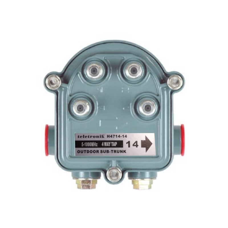 Distribuitor exterior CATV In-Out+4Tap 14dB - eMAG.ro
