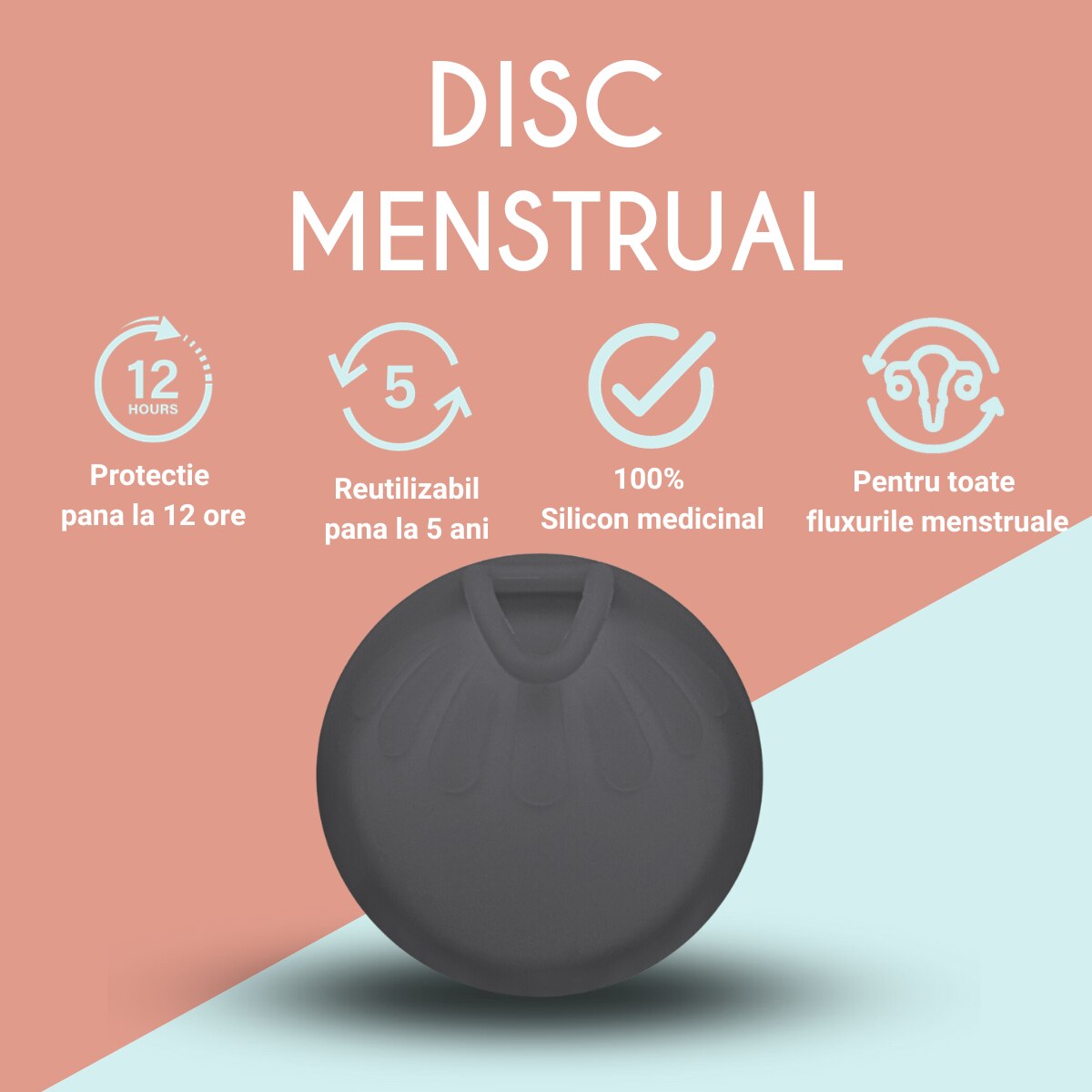 FemiEko Easy Disc Set, univerzális menstruációs lemez és applikátor ...