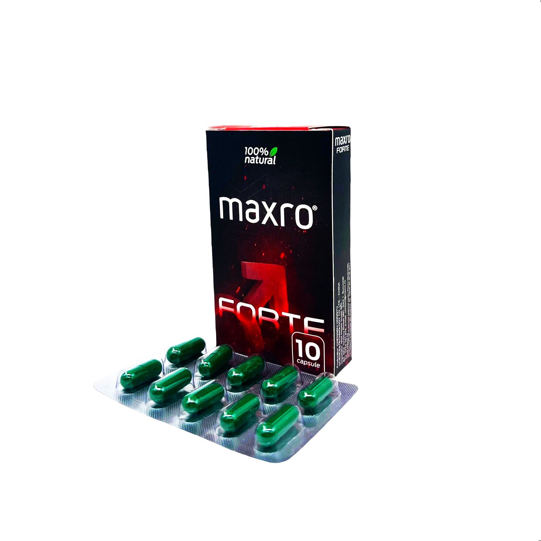 Capsule MAXRO FORTE, pentru imbunatatirea performantelor sexuale ...