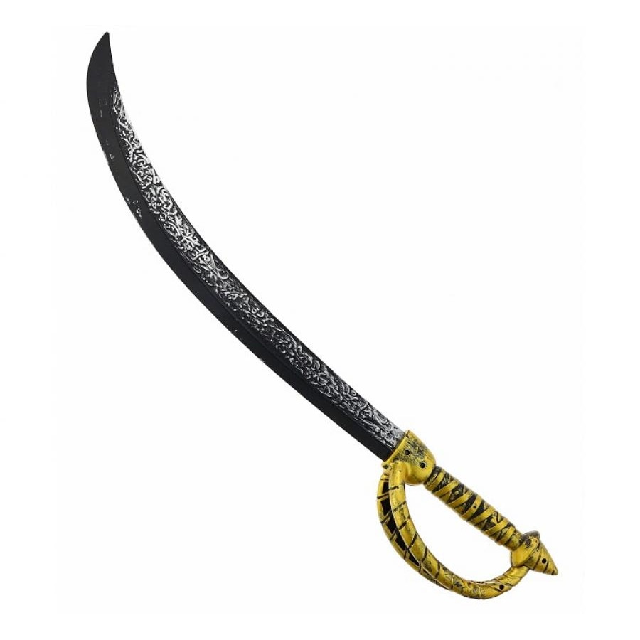 Sabie pirat copii, 65 cm, curbata, 7-8 ani - eMAG.ro