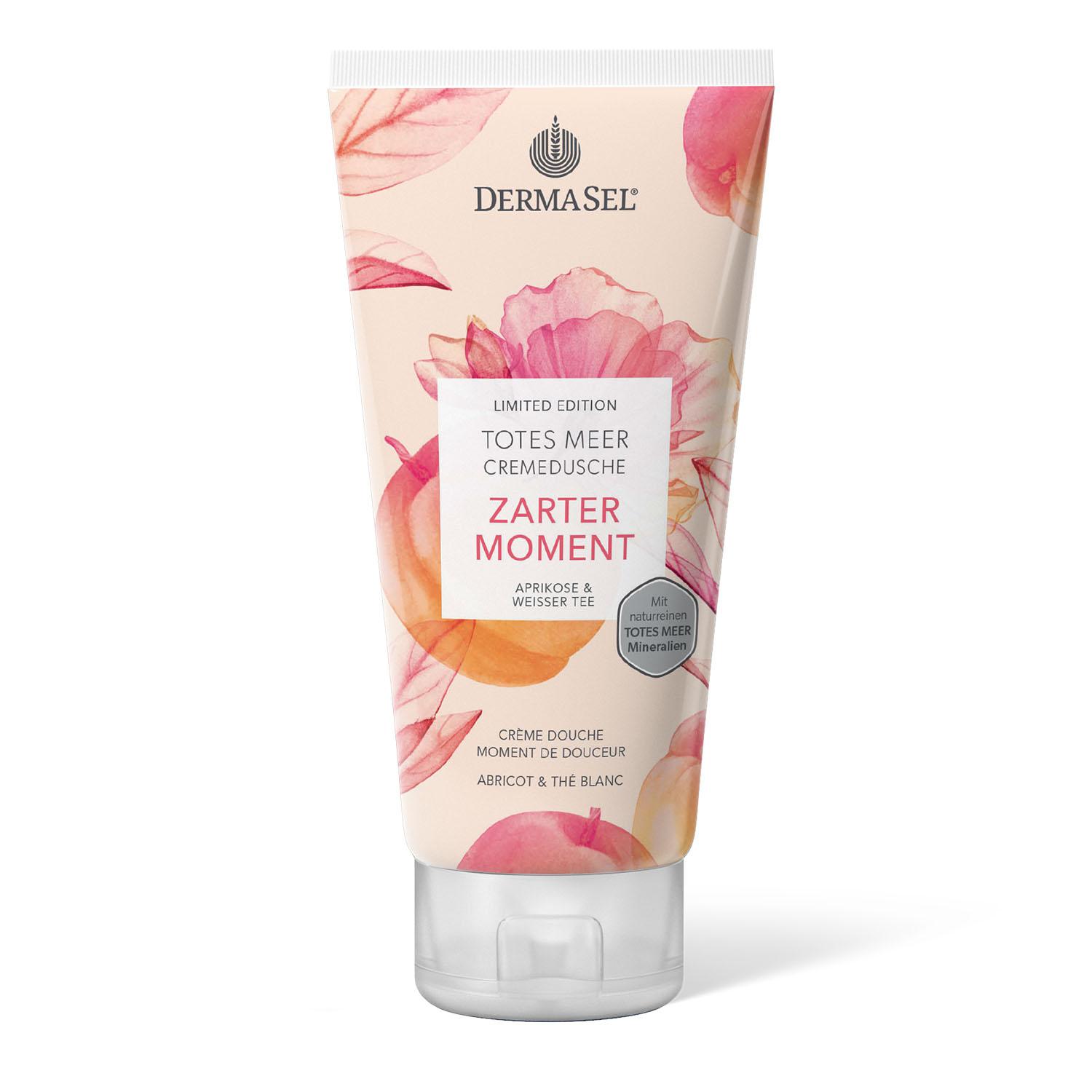 Crema dus Momente Tandre cu Caise si Ceai Alb Dermasel 200 ml - eMAG.ro