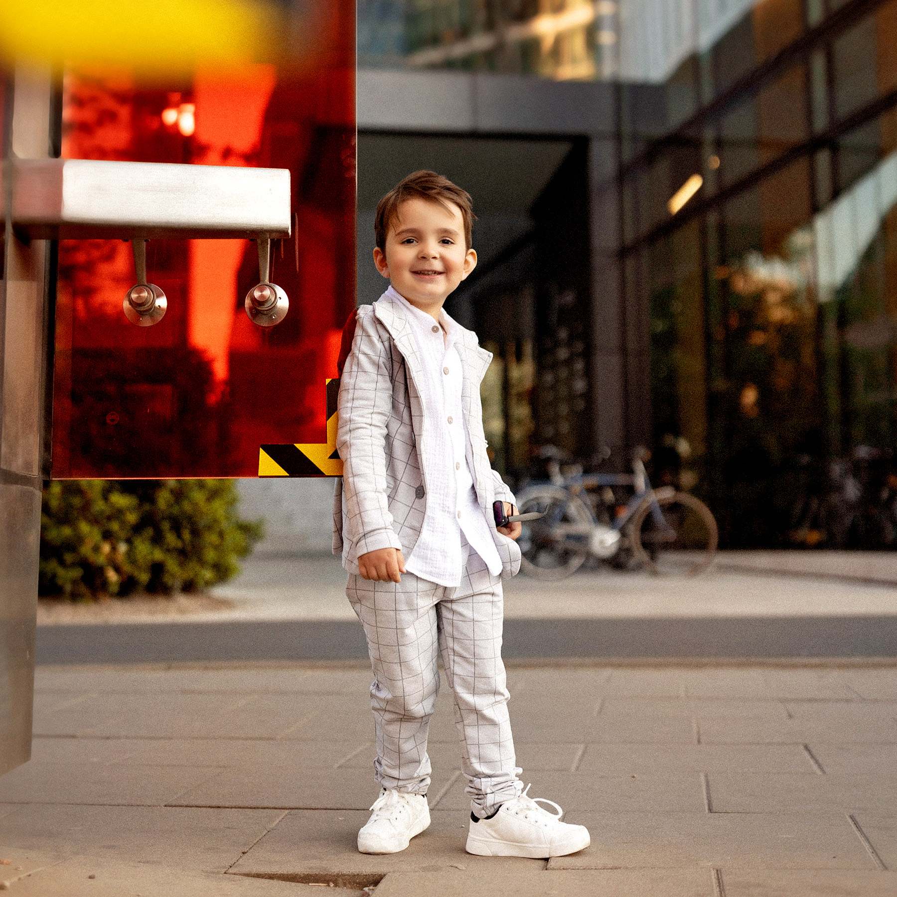 Sacou Royal Kids, Bumbac, Gri, 128-134cm - eMAG.ro