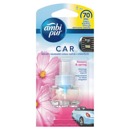 Odorizant auto Ambi Pur Car Flowers & Spring - eMAG.ro