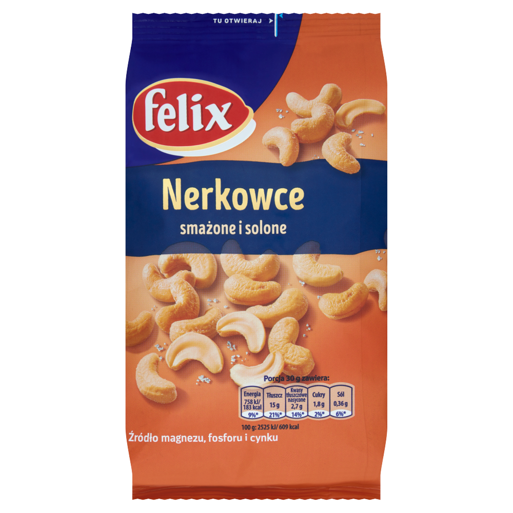 Nuci caju prajite si sarate, Felix, 240 g - eMAG.ro