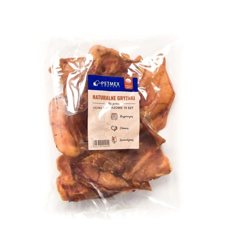 Urechi de porc pentru catei, Petmex, 40g - eMAG.ro